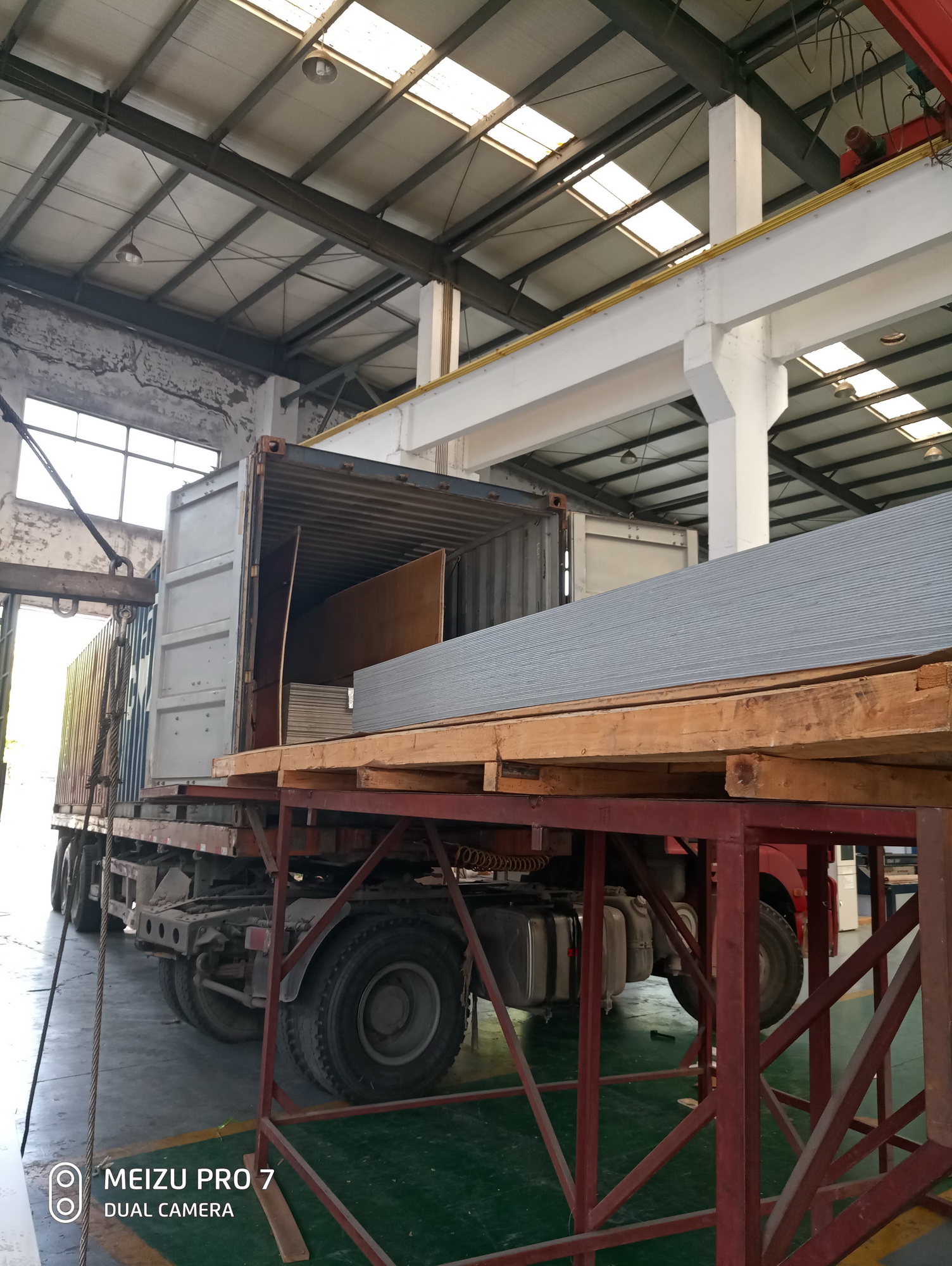 Delivery of aluminium composite panel – Alco International Co., Ltd.