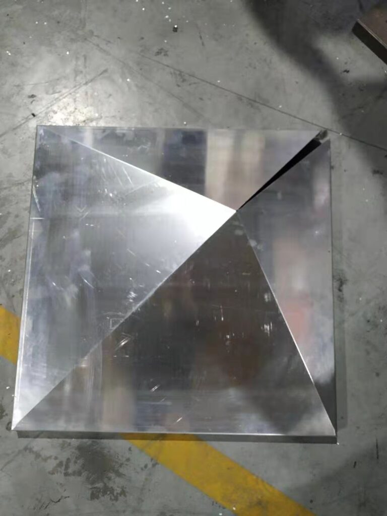 Making of triangle shape aluminium cladding panel – Alco International ...