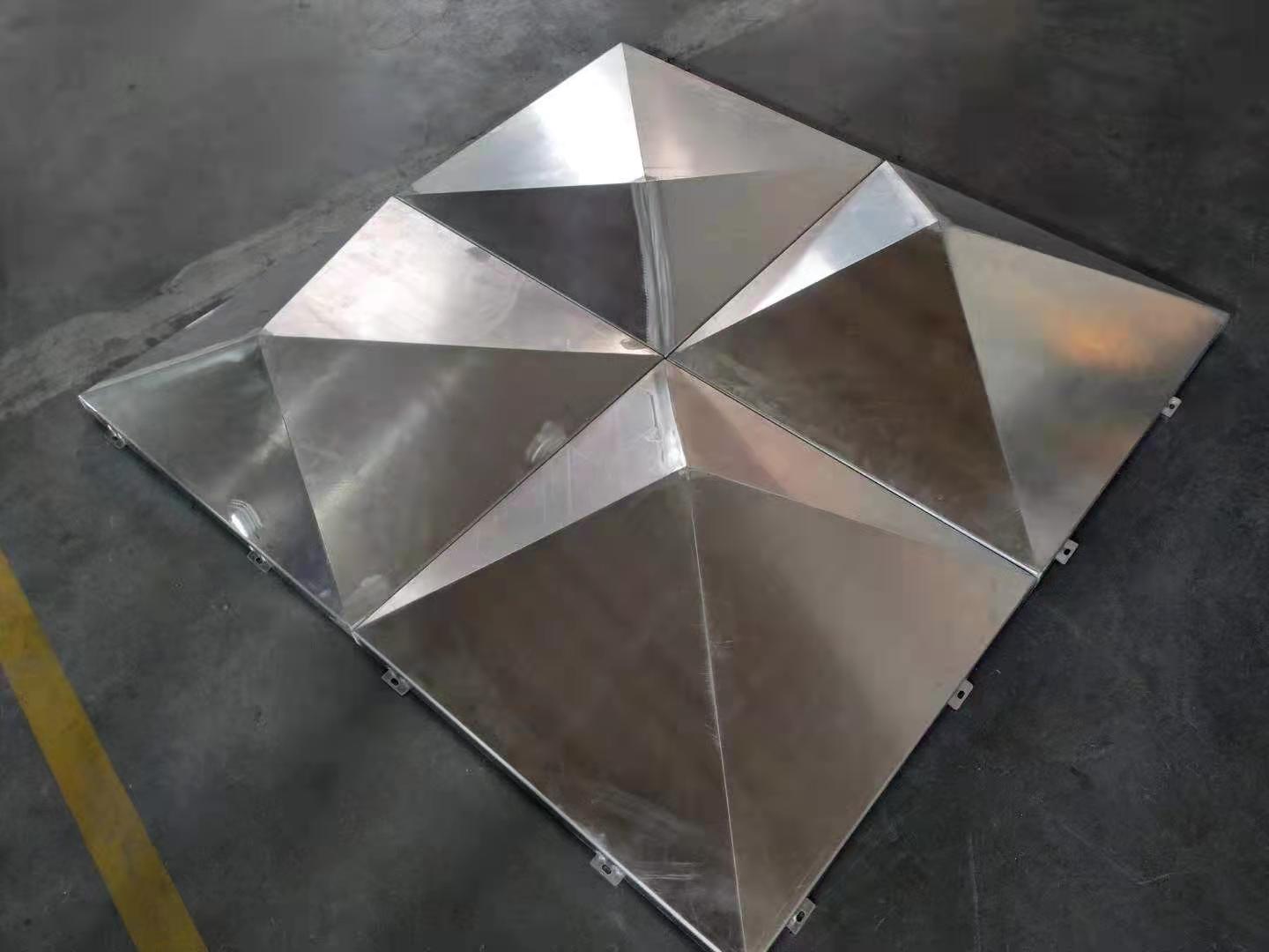 Triangle shape aluminium cladding panel – Alco International Co., Ltd.