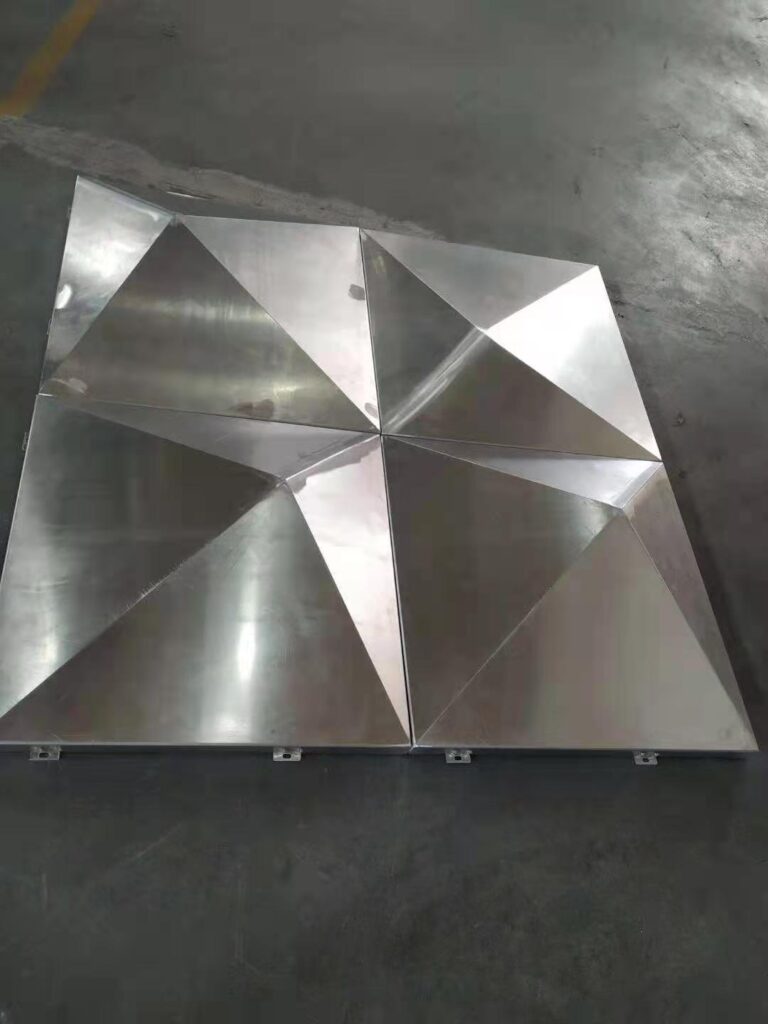 Triangle shape aluminium cladding panel – Alco International Co., Ltd.