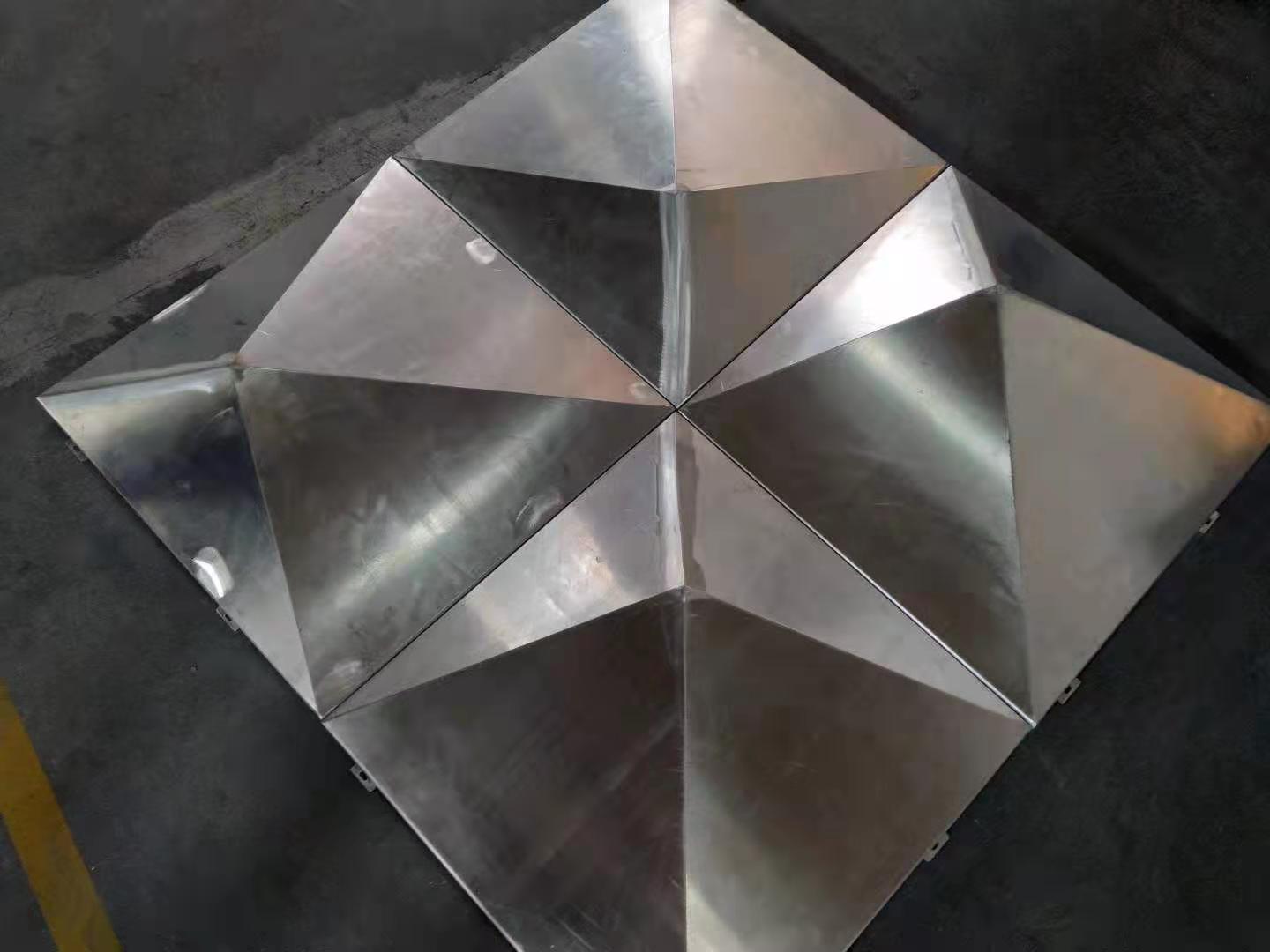 Triangle shape aluminium cladding panel – Alco International Co., Ltd.