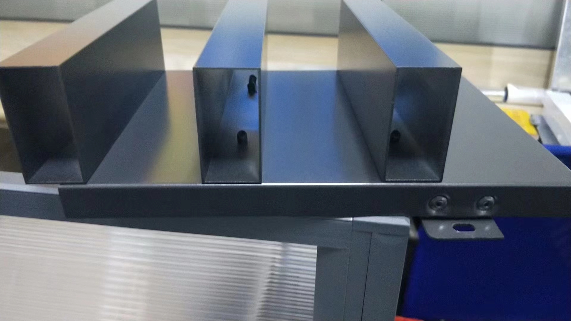 Aluminium rectangle baffle project – Alco International Co., Ltd.