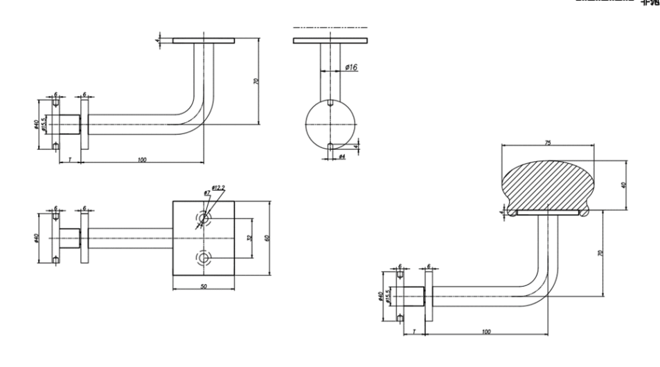 Sample of Handrail spider – Alco International Co., Ltd.
