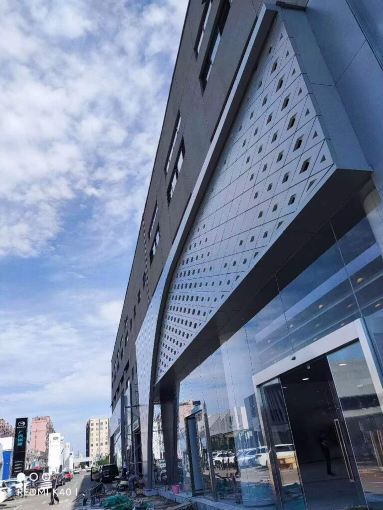 Aluminium Solid panel wall project – Alco International Co., Ltd.